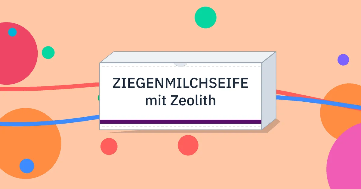 Symbolbild: Packung mit der Aufschrift ZIEGENMILCHSEIFE mit Zeolith (PZN 11638740) – Verfügbarkeit und Bezug in Apotheken in Frankfurt am Main