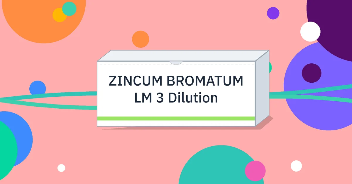 Symbolbild: Packung mit der Aufschrift ZINCUM BROMATUM LM 3 Dilution (PZN 13291217) – Verfügbarkeit und Bezug in Apotheken in Frankfurt am Main