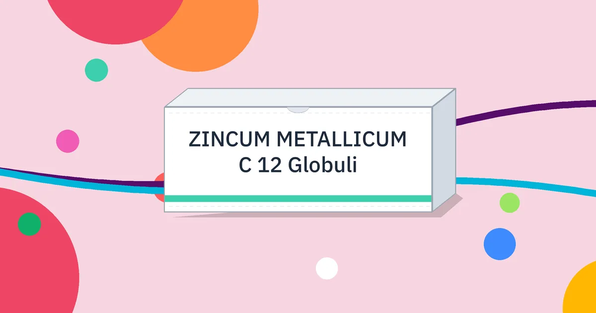 Symbolbild: Packung mit der Aufschrift ZINCUM METALLICUM C 12 Globuli (PZN 16671268) – Verfügbarkeit und Bezug in Apotheken in Frankfurt am Main
