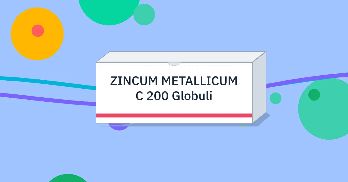 Symbolbild: Packung mit der Aufschrift ZINCUM METALLICUM C 200 Globuli (PZN 15330743) – Verfügbarkeit und Bezug in Apotheken in Frankfurt am Main