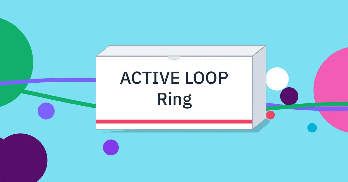 Symbolbild: Packung mit der Aufschrift ACTIVE LOOP Ring (PZN 07024239) – Verfügbarkeit und Bezug in Apotheken in Frankfurt am Main