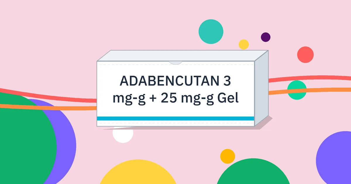 Symbolbild: Packung mit der Aufschrift ADABENCUTAN 3 mg-g + 25 mg-g Gel (PZN 19802311) – Verfügbarkeit und Bezug in Apotheken in Frankfurt am Main
