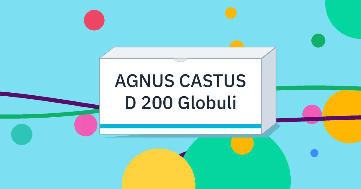 Symbolbild: Packung mit der Aufschrift AGNUS CASTUS D 200 Globuli (PZN 20784340) – Verfügbarkeit und Bezug in Apotheken in Frankfurt am Main