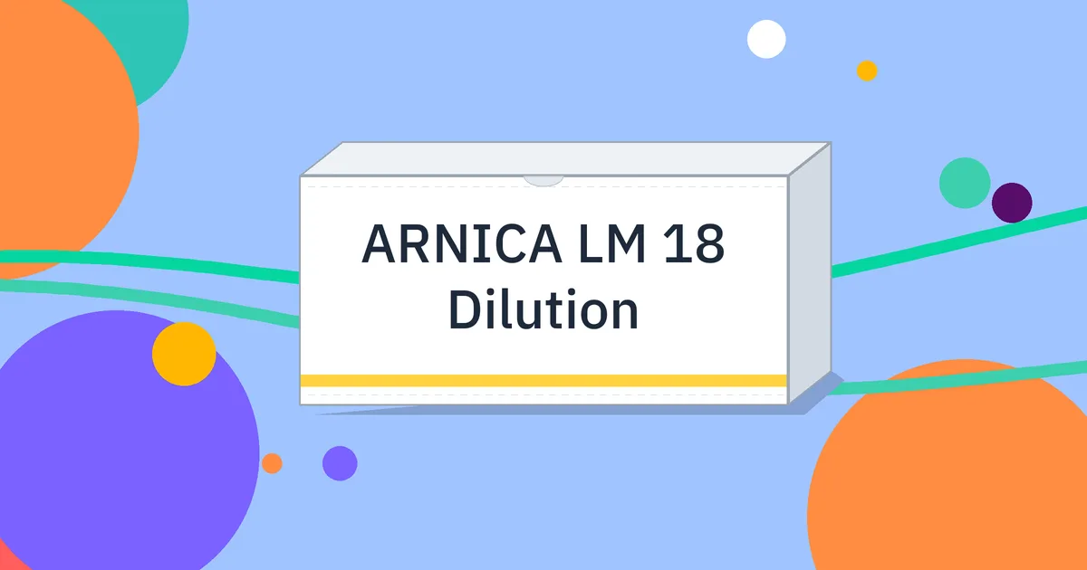 Symbolbild: Packung mit der Aufschrift ARNICA LM 18 Dilution (PZN 02600721) – Verfügbarkeit und Bezug in Apotheken in Frankfurt am Main