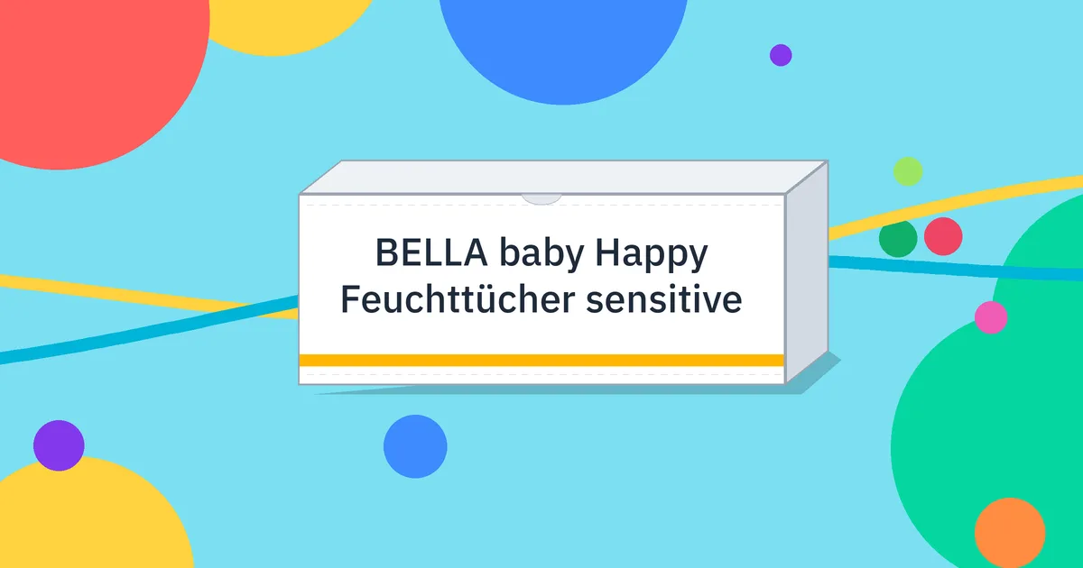 Symbolbild: Packung mit der Aufschrift BELLA baby Happy Feuchttücher sensitive (PZN 20379303) – Verfügbarkeit und Bezug in Apotheken in Frankfurt am Main