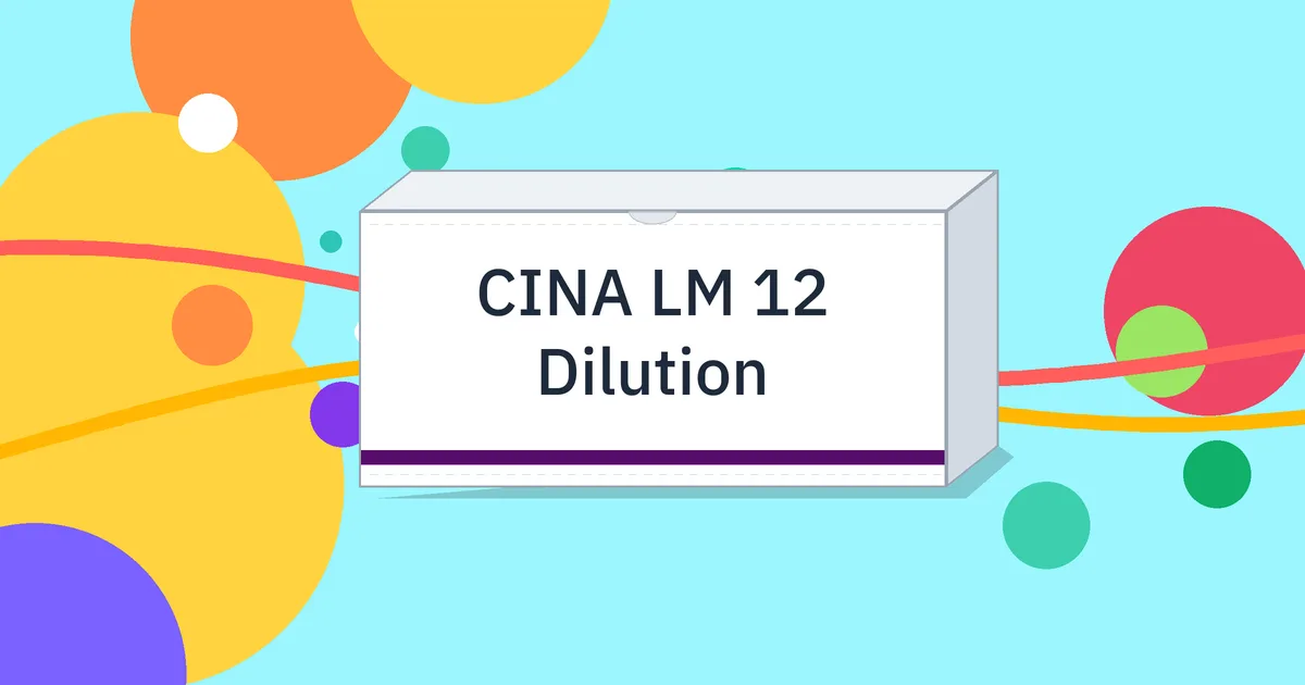 Symbolbild: Packung mit der Aufschrift CINA LM 12 Dilution (PZN 09430593) – Verfügbarkeit und Bezug in Apotheken in Frankfurt am Main