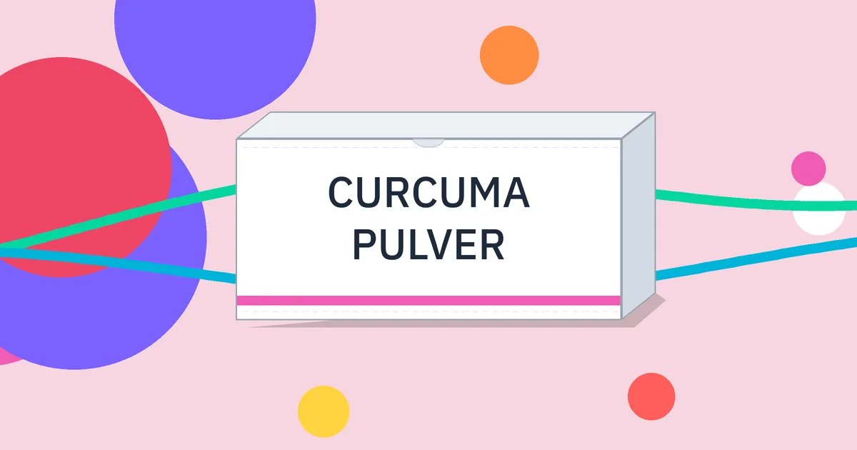 Symbolbild: Packung mit der Aufschrift CURCUMA PULVER (PZN 04312280) – Verfügbarkeit und Bezug in Apotheken in Frankfurt am Main