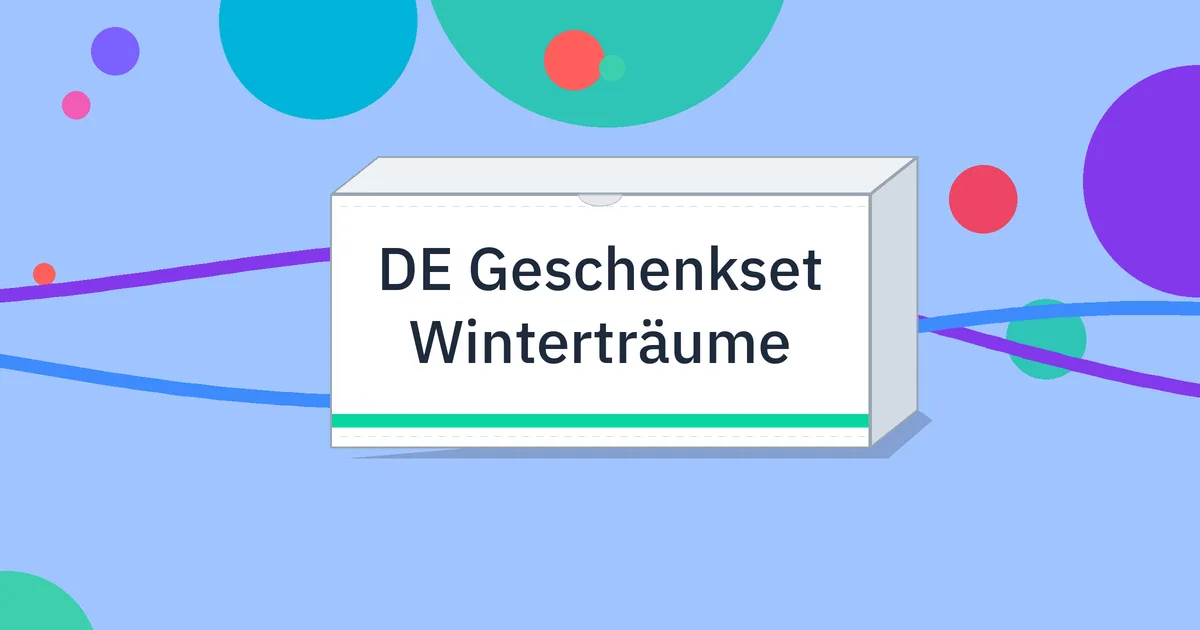 Symbolbild: Packung mit der Aufschrift DE Geschenkset Winterträume (PZN 18134764) – Verfügbarkeit und Bezug in Apotheken in Frankfurt am Main