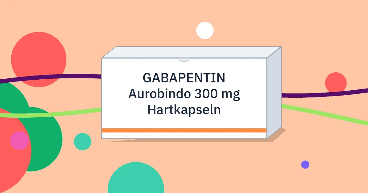 Symbolbild: Packung mit der Aufschrift GABAPENTIN Aurobindo 300 mg Hartkapseln (PZN 18806531) – Verfügbarkeit und Bezug in Apotheken in Frankfurt am Main