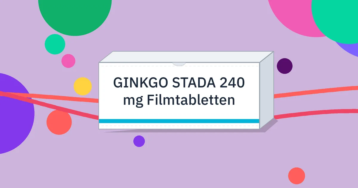 Symbolbild: Packung mit der Aufschrift GINKGO STADA 240 mg Filmtabletten (PZN 11538949) – Verfügbarkeit und Bezug in Apotheken in Frankfurt am Main