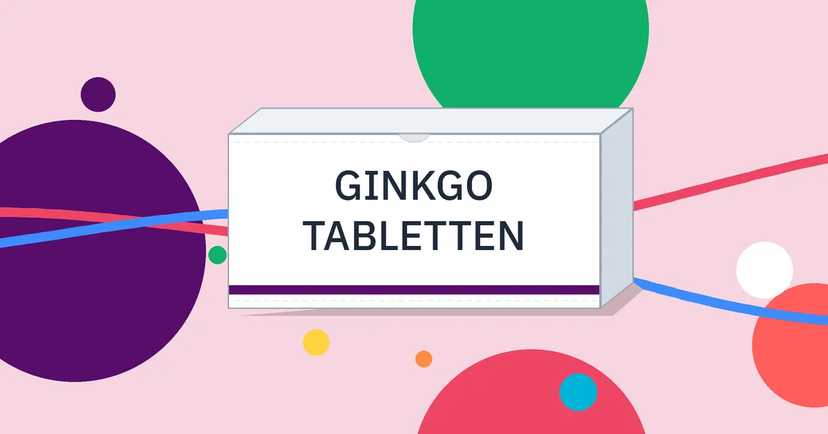 Symbolbild: Packung mit der Aufschrift GINKGO TABLETTEN (PZN 12800935) – Verfügbarkeit und Bezug in Apotheken in Frankfurt am Main