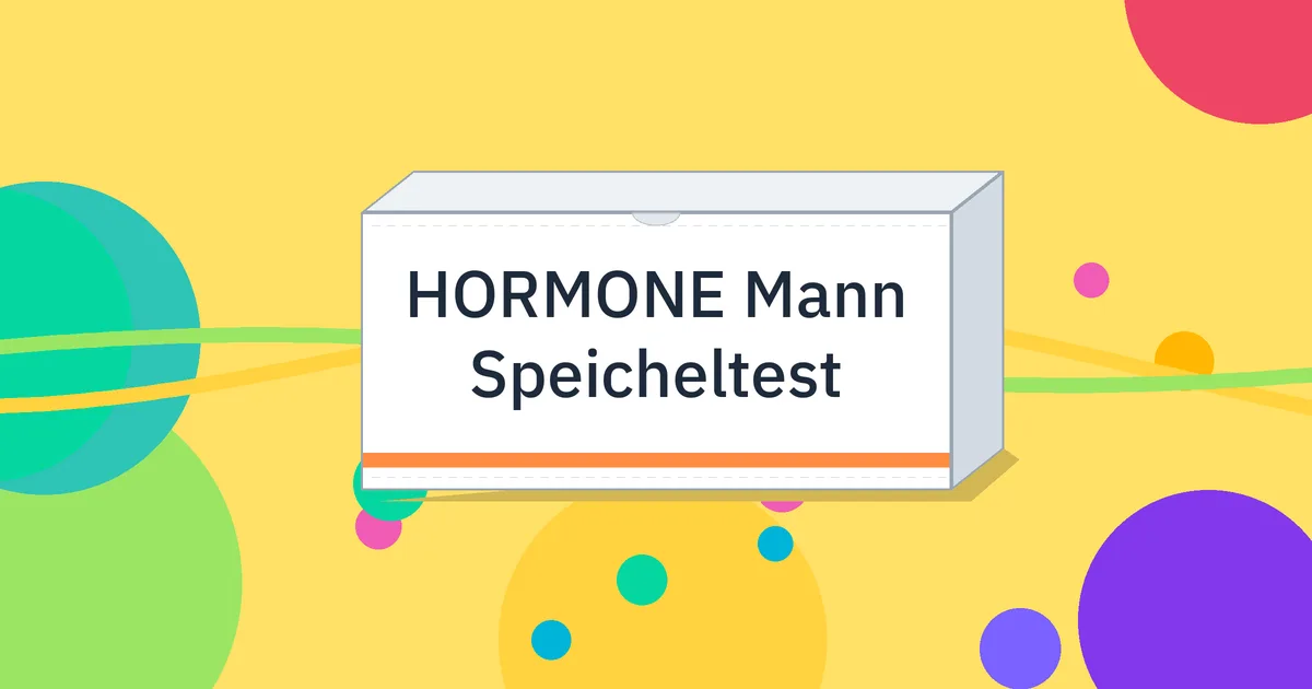 Symbolbild: Packung mit der Aufschrift HORMONE Mann Speicheltest (PZN 09541619) – Verfügbarkeit und Bezug in Apotheken in Frankfurt am Main
