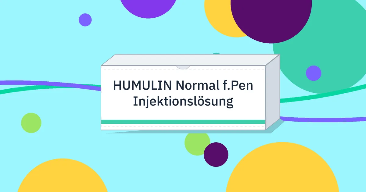 Symbolbild: Packung mit der Aufschrift HUMULIN Normal f.Pen Injektionslösung (PZN 03382947) – Verfügbarkeit und Bezug in Apotheken in Frankfurt am Main