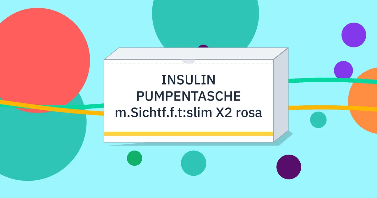 Symbolbild: Packung mit der Aufschrift INSULIN PUMPENTASCHE m.Sichtf.f.t:slim X2 rosa (PZN 19524361) – Verfügbarkeit und Bezug in Apotheken in Frankfurt am Main