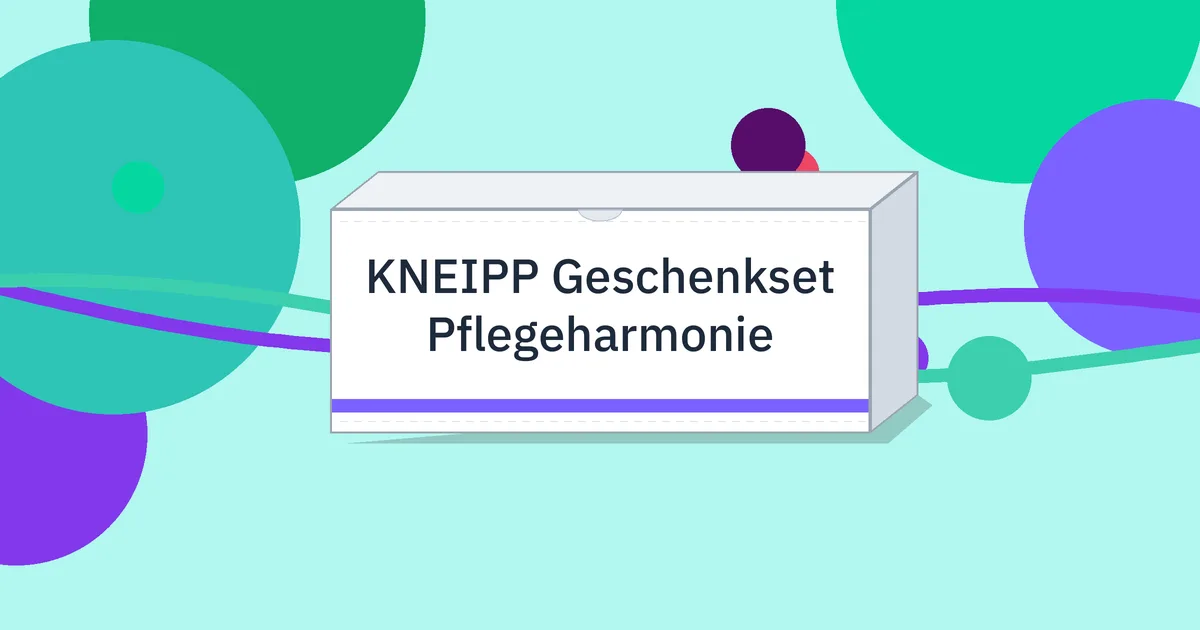 Symbolbild: Packung mit der Aufschrift KNEIPP Geschenkset Pflegeharmonie (PZN 20092470) – Verfügbarkeit und Bezug in Apotheken in Frankfurt am Main