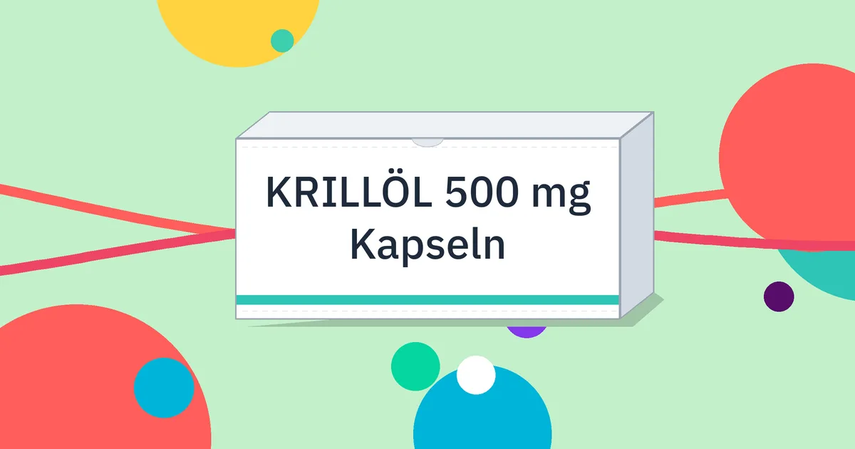 Symbolbild: Packung mit der Aufschrift KRILLÖL 500 mg Kapseln (PZN 07106859) – Verfügbarkeit und Bezug in Apotheken in Frankfurt am Main