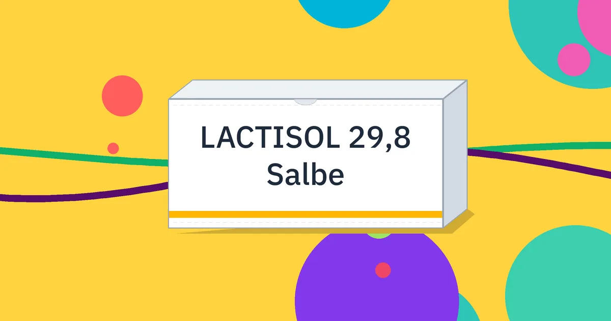 Symbolbild: Packung mit der Aufschrift LACTISOL 29,8 Salbe (PZN 05027386) – Verfügbarkeit und Bezug in Apotheken in Frankfurt am Main