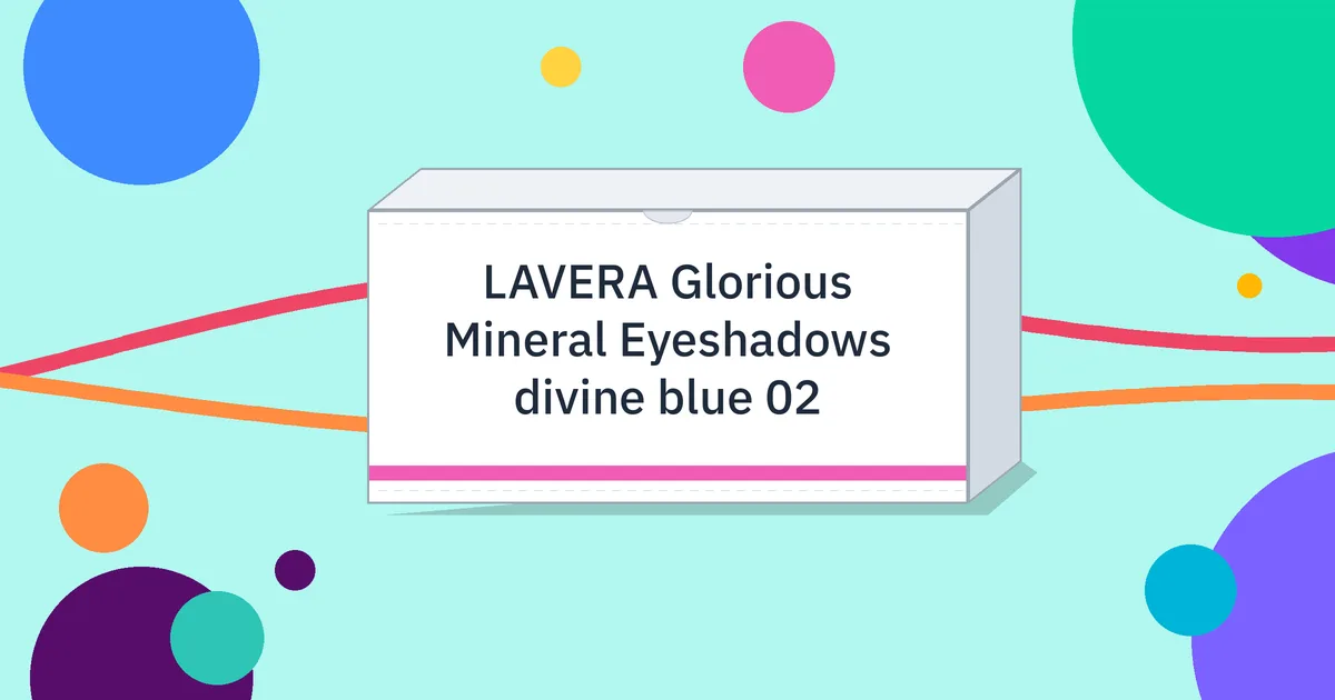 Symbolbild: Packung mit der Aufschrift LAVERA Glorious Mineral Eyeshadows divine blue 02 (PZN 17283226) – Verfügbarkeit und Bezug in Apotheken in Frankfurt am Main