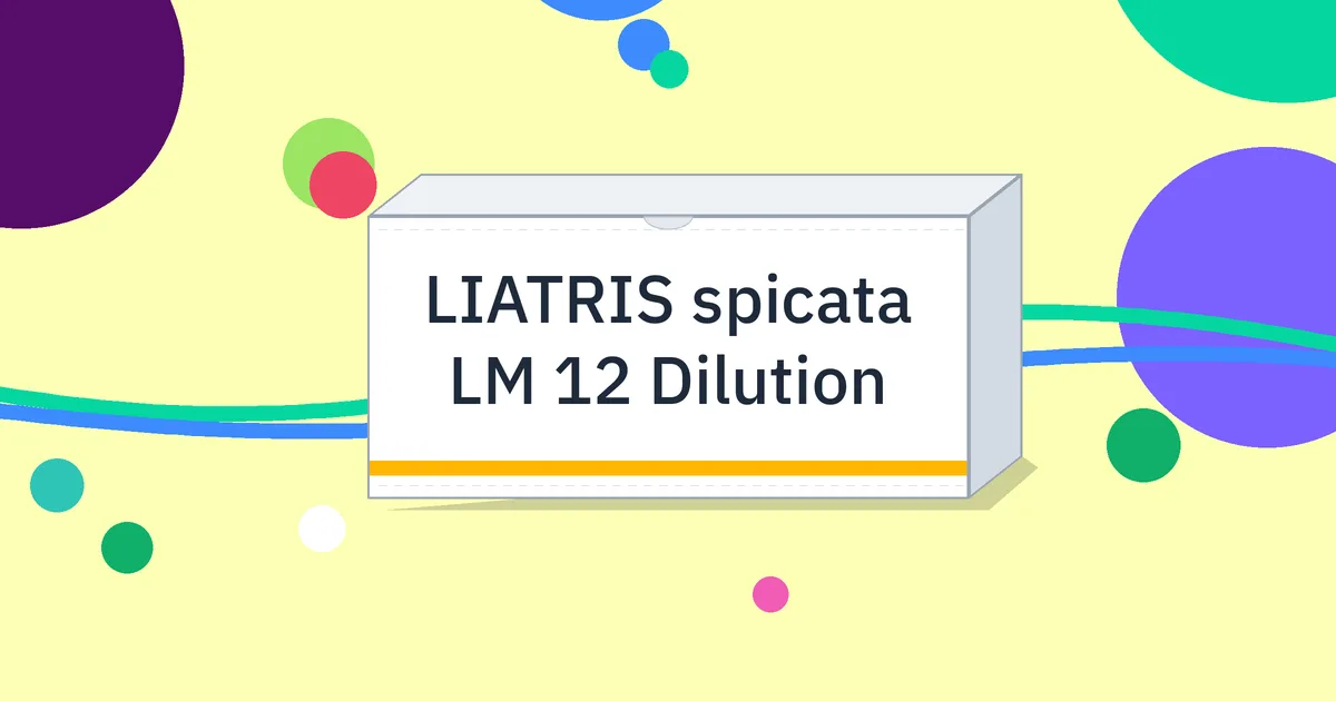 Symbolbild: Packung mit der Aufschrift LIATRIS spicata LM 12 Dilution (PZN 13528719) – Verfügbarkeit und Bezug in Apotheken in Frankfurt am Main