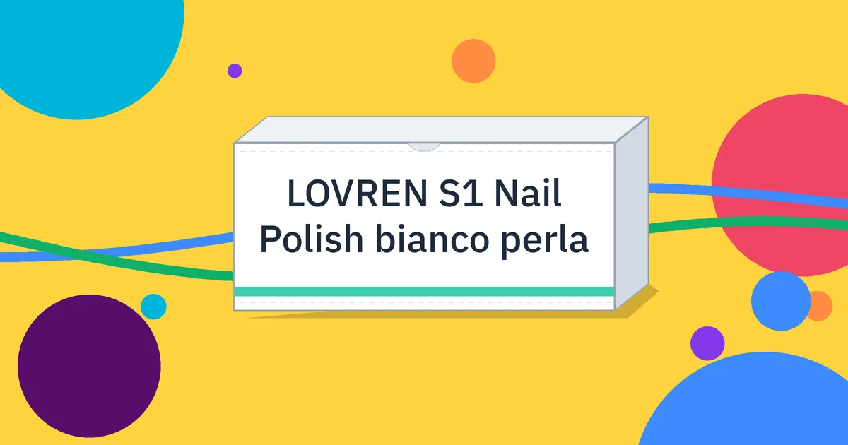 Symbolbild: Packung mit der Aufschrift LOVREN S1 Nail Polish bianco perla (PZN 20030492) – Verfügbarkeit und Bezug in Apotheken in Frankfurt am Main