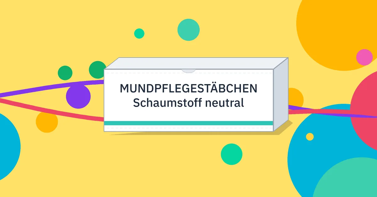 Symbolbild: Packung mit der Aufschrift MUNDPFLEGESTÄBCHEN Schaumstoff neutral (PZN 10410874) – Verfügbarkeit und Bezug in Apotheken in Frankfurt am Main
