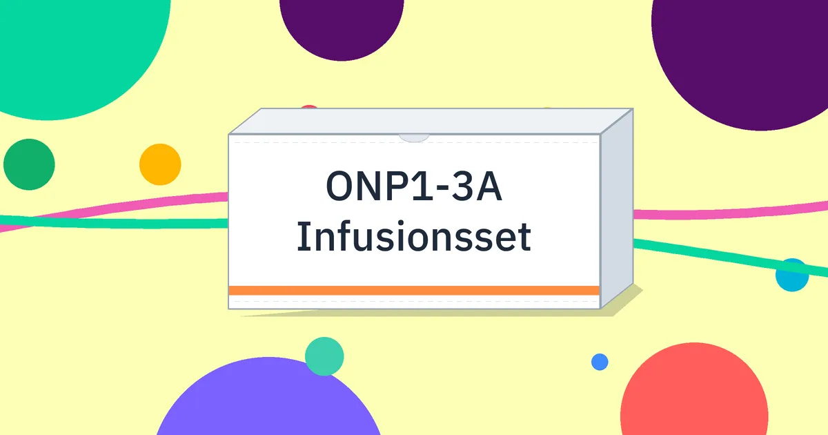 Symbolbild: Packung mit der Aufschrift ONP1-3A Infusionsset (PZN 17250563) – Verfügbarkeit und Bezug in Apotheken in Frankfurt am Main