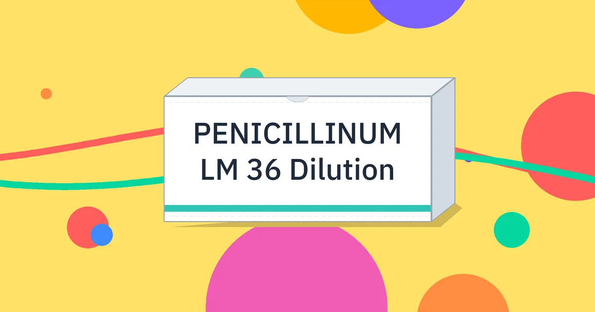 Symbolbild: Packung mit der Aufschrift PENICILLINUM LM 36 Dilution (PZN 12977467) – Verfügbarkeit und Bezug in Apotheken in Frankfurt am Main