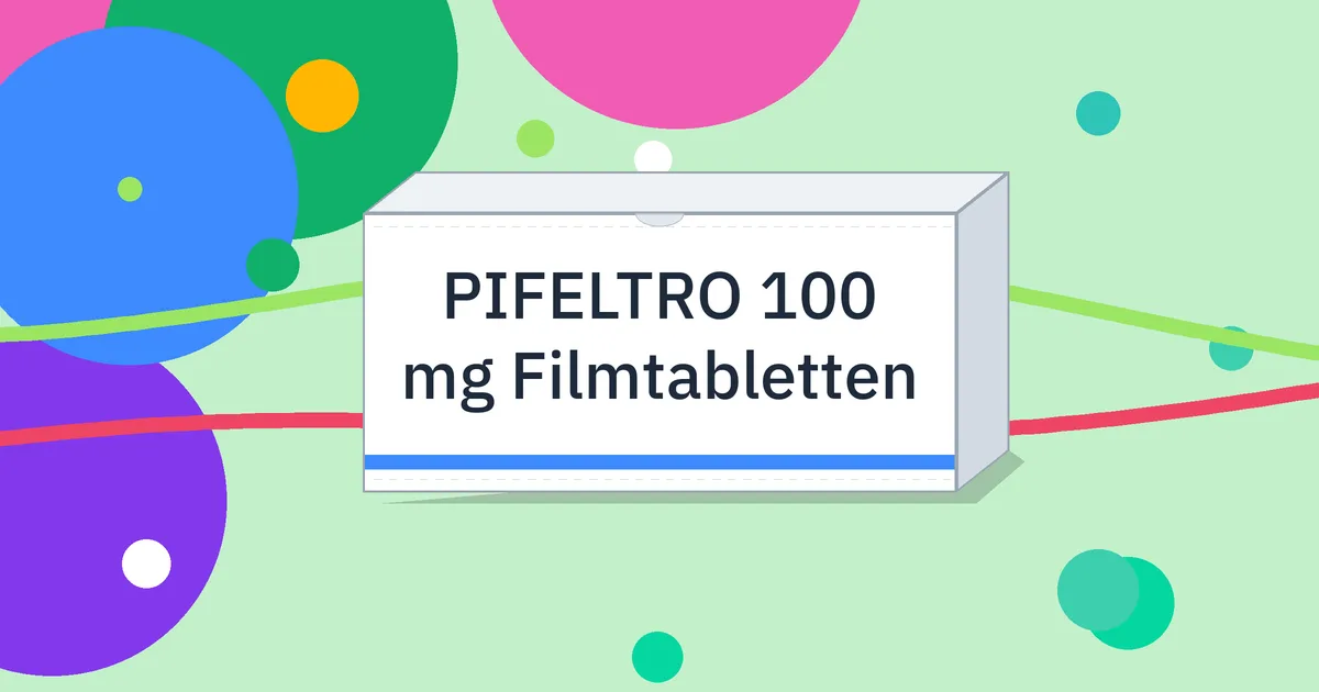 Symbolbild: Packung mit der Aufschrift PIFELTRO 100 mg Filmtabletten (PZN 17875381) – Verfügbarkeit und Bezug in Apotheken in Frankfurt am Main