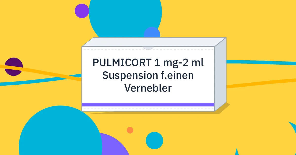 Symbolbild: Packung mit der Aufschrift PULMICORT 1 mg-2 ml Suspension f.einen Vernebler (PZN 18130938) – Verfügbarkeit und Bezug in Apotheken in Frankfurt am Main