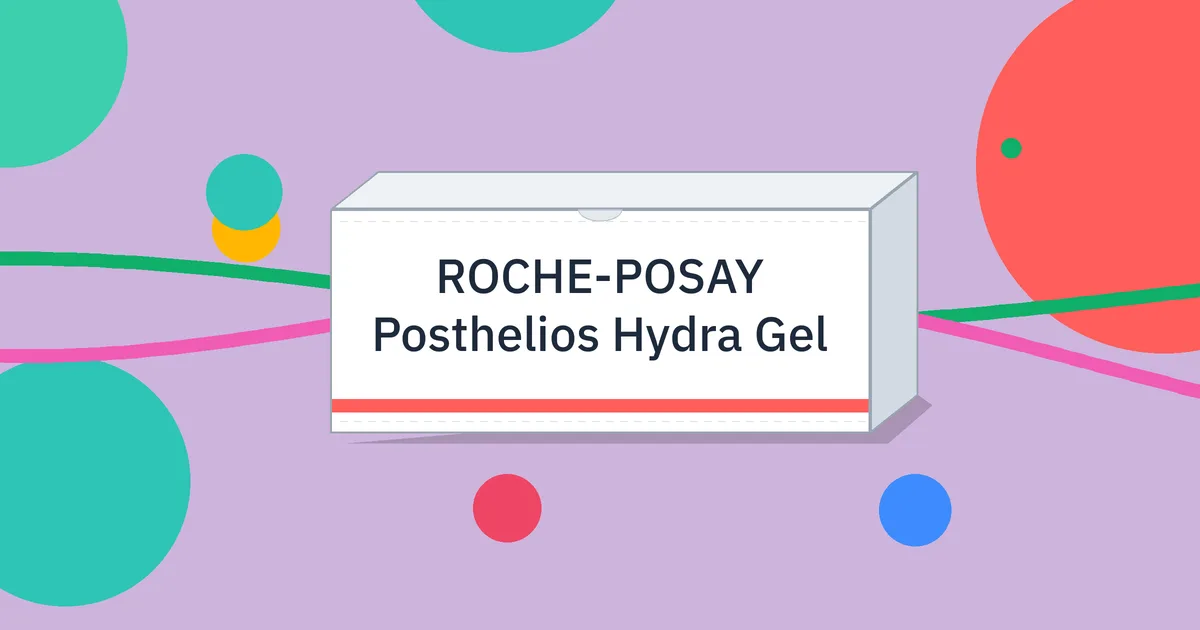 Symbolbild: Packung mit der Aufschrift ROCHE-POSAY Posthelios Hydra Gel (PZN 12510261) – Verfügbarkeit und Bezug in Apotheken in Frankfurt am Main