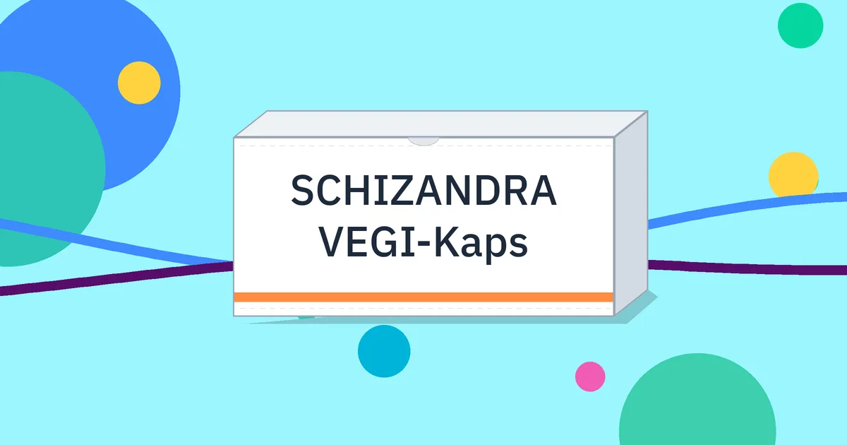 Symbolbild: Packung mit der Aufschrift SCHIZANDRA VEGI-Kaps (PZN 00470817) – Verfügbarkeit und Bezug in Apotheken in Frankfurt am Main