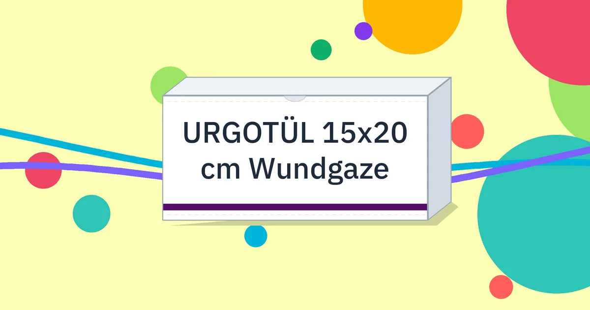 Symbolbild: Packung mit der Aufschrift URGOTÜL 15x20 cm Wundgaze (PZN 16701650) – Verfügbarkeit und Bezug in Apotheken in Frankfurt am Main
