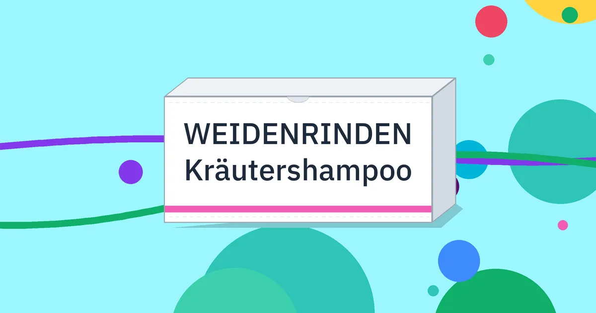 Symbolbild: Packung mit der Aufschrift WEIDENRINDEN Kräutershampoo (PZN 13781447) – Verfügbarkeit und Bezug in Apotheken in Frankfurt am Main