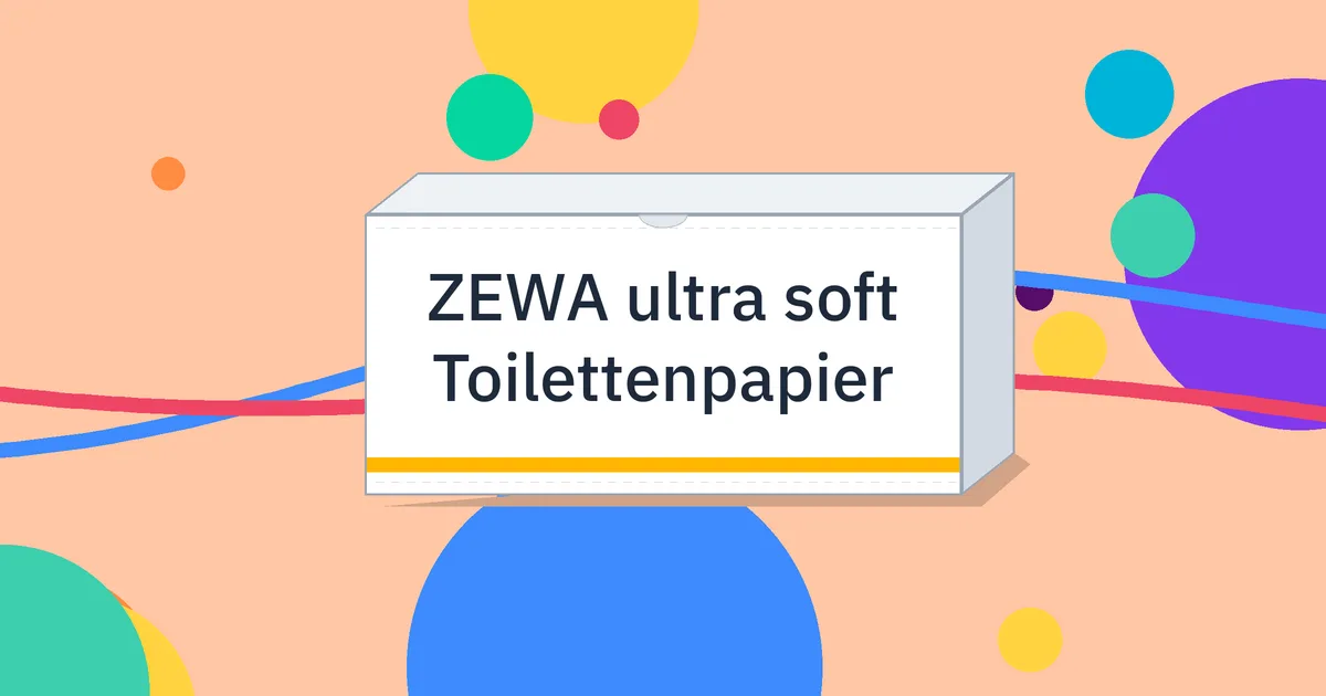 Symbolbild: Packung mit der Aufschrift ZEWA ultra soft Toilettenpapier (PZN 18213363) – Verfügbarkeit und Bezug in Apotheken in Frankfurt am Main
