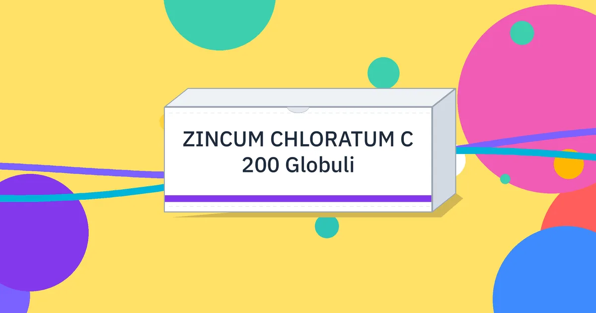 Symbolbild: Packung mit der Aufschrift ZINCUM CHLORATUM C 200 Globuli (PZN 16694826) – Verfügbarkeit und Bezug in Apotheken in Frankfurt am Main