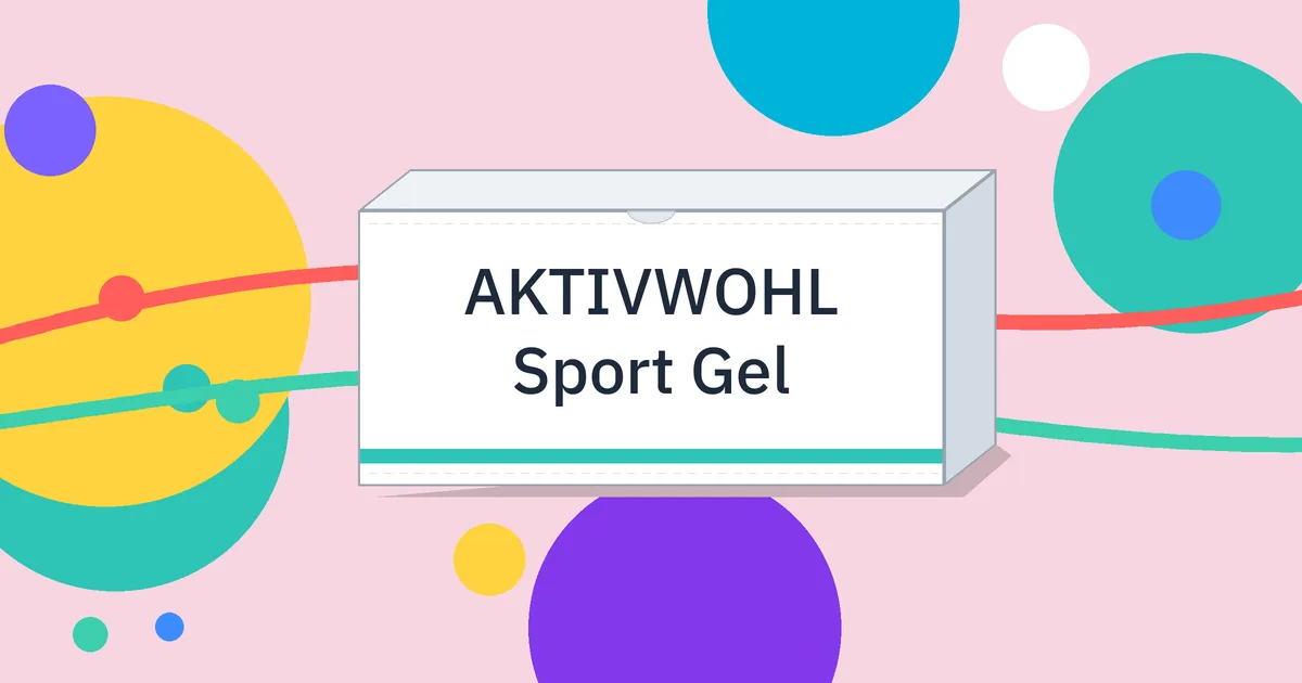 Symbolbild: Packung mit der Aufschrift AKTIVWOHL Sport Gel (PZN 18248048) – Verfügbarkeit und Bezug in Apotheken in Frankfurt am Main