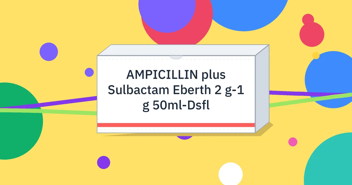 Symbolbild: Packung mit der Aufschrift AMPICILLIN plus Sulbactam Eberth 2 g-1 g 50ml-Dsfl (PZN 11138687) – Verfügbarkeit und Bezug in Apotheken in Frankfurt am Main