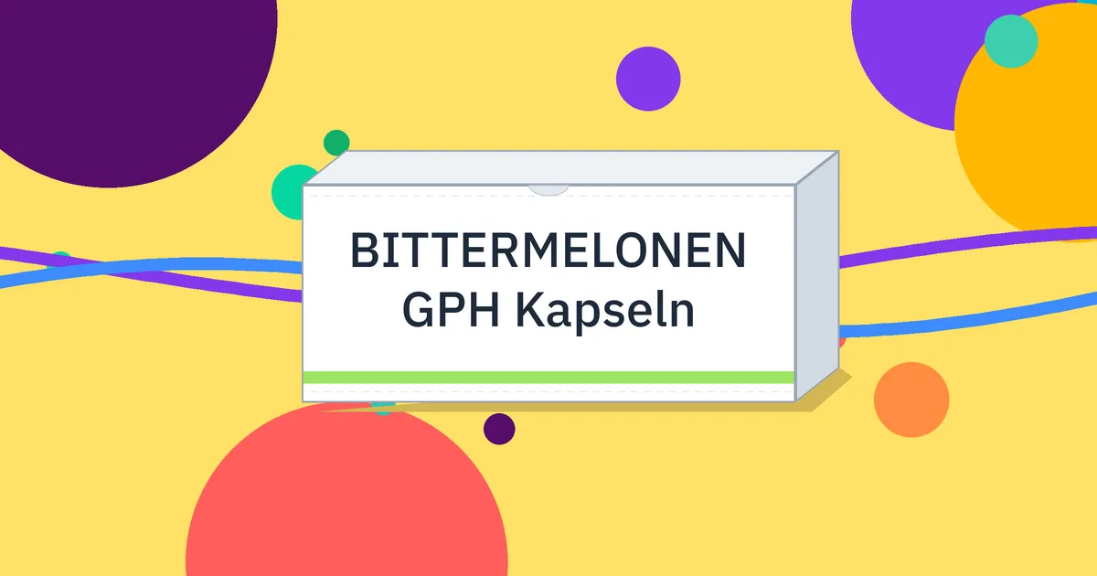 Symbolbild: Packung mit der Aufschrift BITTERMELONEN GPH Kapseln (PZN 00247321) – Verfügbarkeit und Bezug in Apotheken in Frankfurt am Main