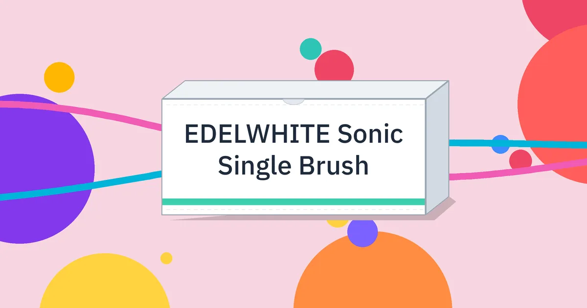 Symbolbild: Packung mit der Aufschrift EDELWHITE Sonic Single Brush (PZN 10209014) – Verfügbarkeit und Bezug in Apotheken in Frankfurt am Main