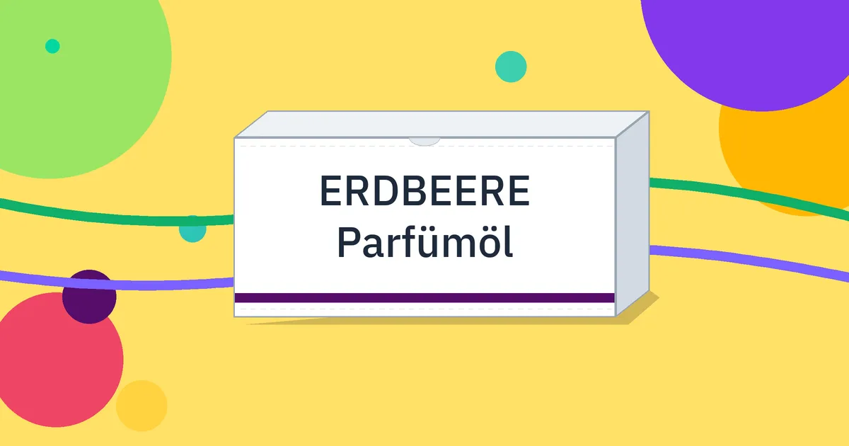 Symbolbild: Packung mit der Aufschrift ERDBEERE Parfümöl (PZN 07617146) – Verfügbarkeit und Bezug in Apotheken in Frankfurt am Main