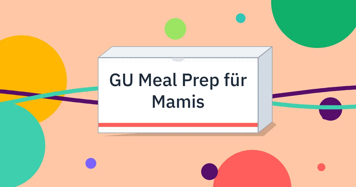 Symbolbild: Packung mit der Aufschrift GU Meal Prep für Mamis (PZN 16336593) – Verfügbarkeit und Bezug in Apotheken in Frankfurt am Main