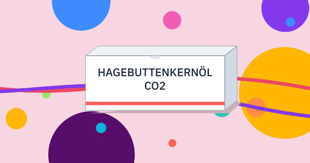 Symbolbild: Packung mit der Aufschrift HAGEBUTTENKERNÖL CO2 (PZN 14201966) – Verfügbarkeit und Bezug in Apotheken in Frankfurt am Main