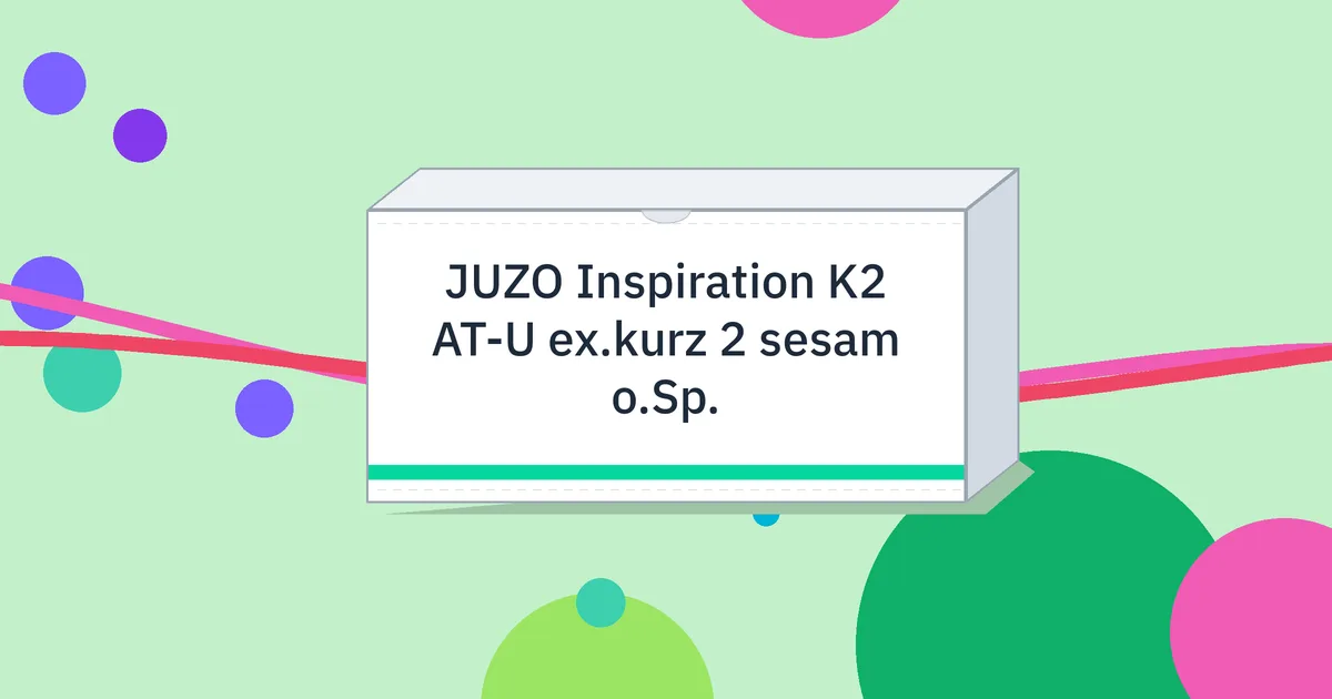 Symbolbild: Packung mit der Aufschrift JUZO Inspiration K2 AT-U ex.kurz 2 sesam o.Sp. (PZN 14929917) – Verfügbarkeit und Bezug in Apotheken in Frankfurt am Main