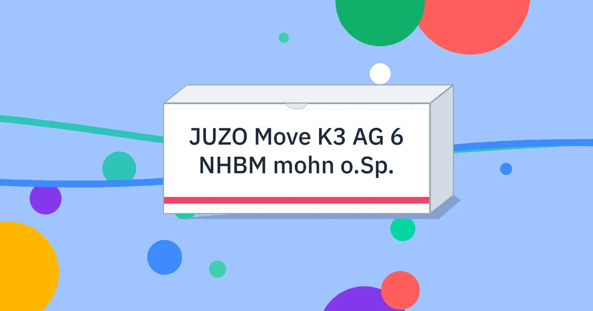 Symbolbild: Packung mit der Aufschrift JUZO Move K3 AG 6 NHBM mohn o.Sp. (PZN 18588666) – Verfügbarkeit und Bezug in Apotheken in Frankfurt am Main