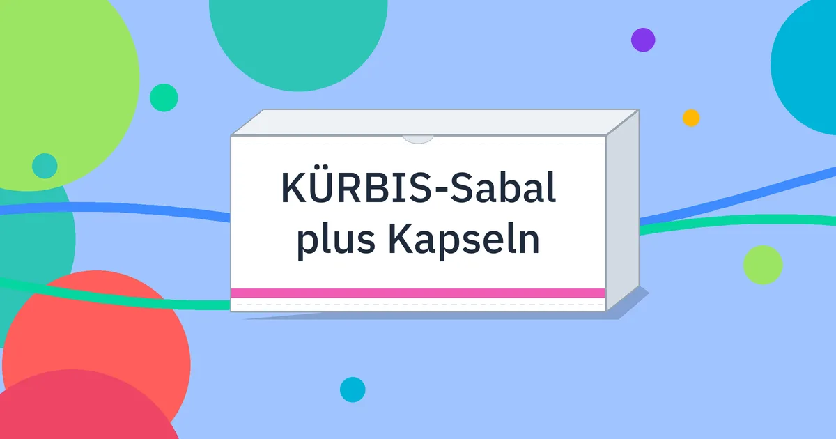 Symbolbild: Packung mit der Aufschrift KÜRBIS-Sabal plus Kapseln (PZN 13980537) – Verfügbarkeit und Bezug in Apotheken in Frankfurt am Main