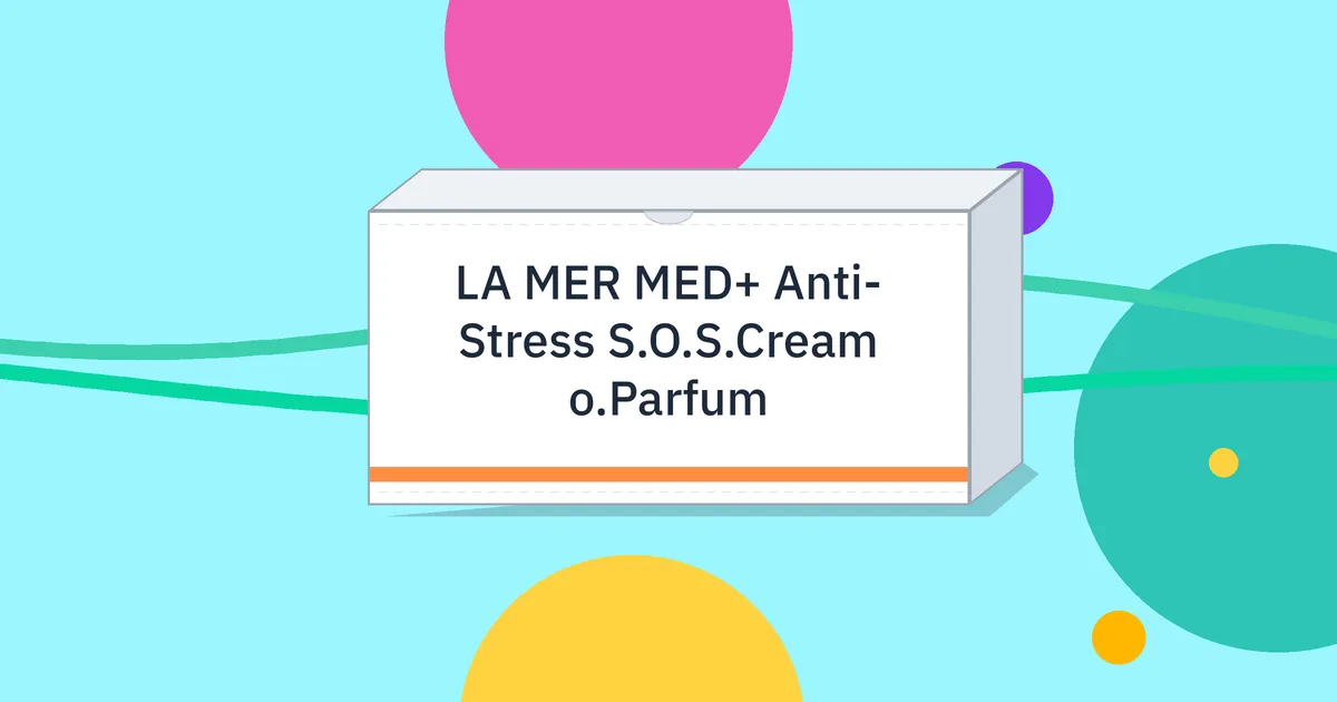 Symbolbild: Packung mit der Aufschrift LA MER MED+ Anti-Stress S.O.S.Cream o.Parfum (PZN 16061624) – Verfügbarkeit und Bezug in Apotheken in Frankfurt am Main