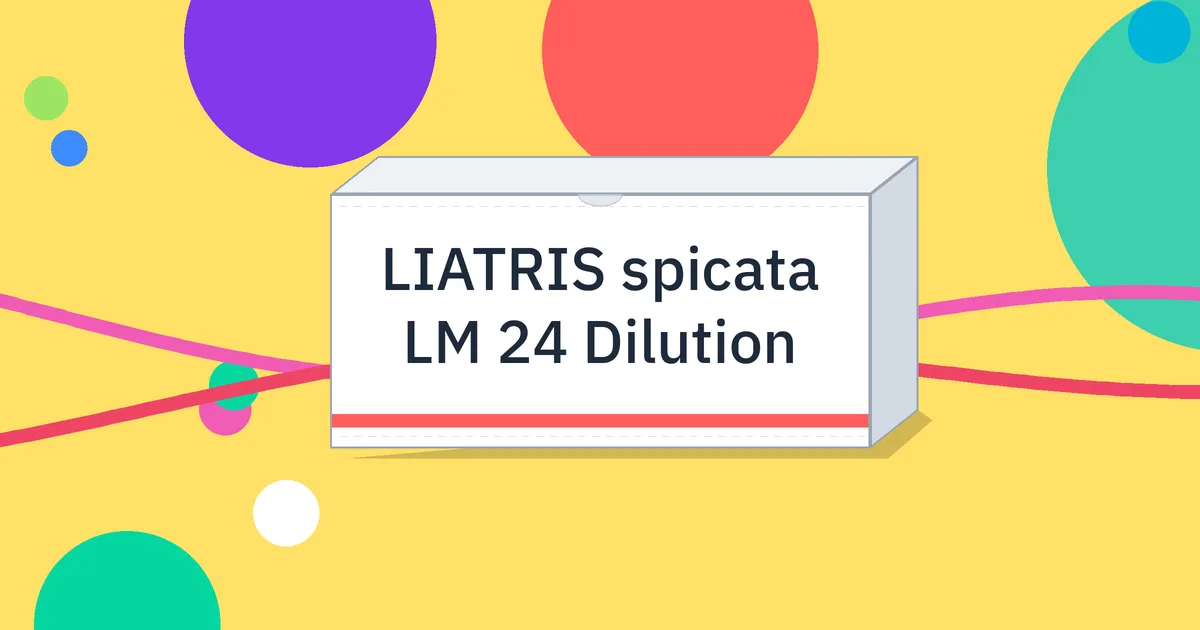 Symbolbild: Packung mit der Aufschrift LIATRIS spicata LM 24 Dilution (PZN 13528866) – Verfügbarkeit und Bezug in Apotheken in Frankfurt am Main