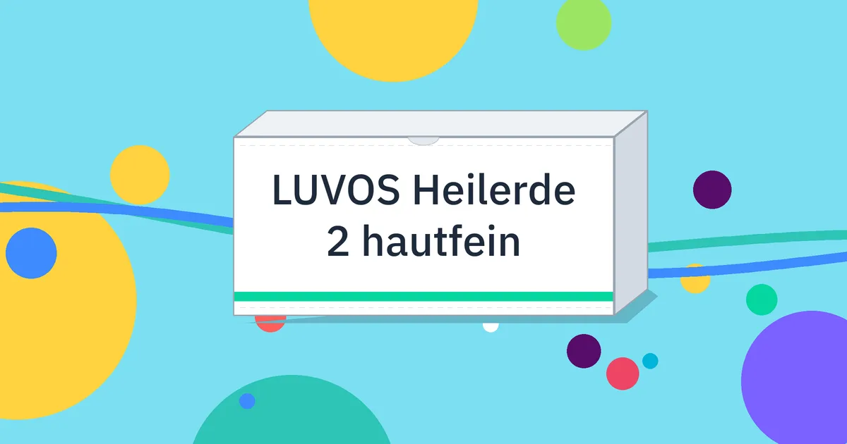 Symbolbild: Packung mit der Aufschrift LUVOS Heilerde 2 hautfein (PZN 05039202) – Verfügbarkeit und Bezug in Apotheken in Frankfurt am Main