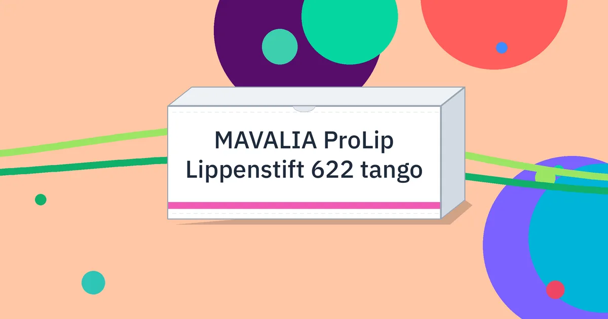 Symbolbild: Packung mit der Aufschrift MAVALIA ProLip Lippenstift 622 tango (PZN 11383530) – Verfügbarkeit und Bezug in Apotheken in Frankfurt am Main