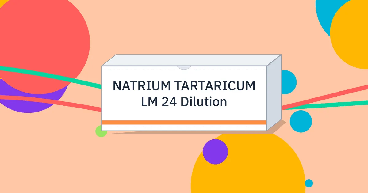 Symbolbild: Packung mit der Aufschrift NATRIUM TARTARICUM LM 24 Dilution (PZN 12967836) – Verfügbarkeit und Bezug in Apotheken in Frankfurt am Main